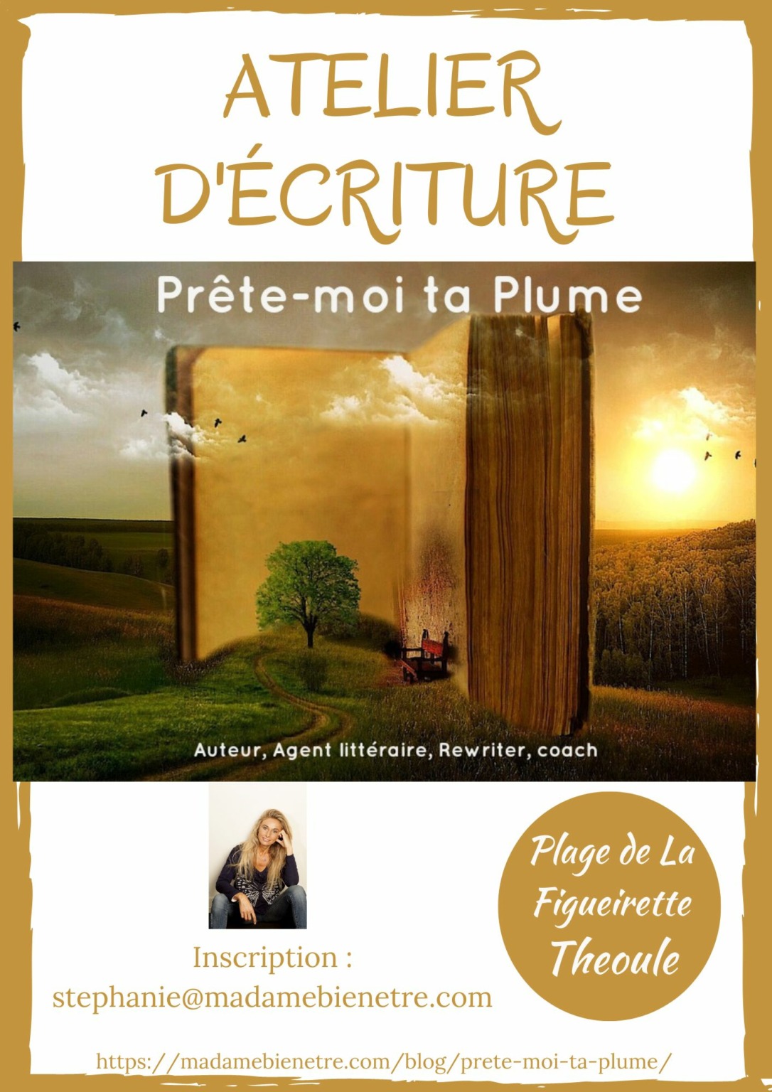 Masterclass et ateliers d'écriture pour écrire et progresser